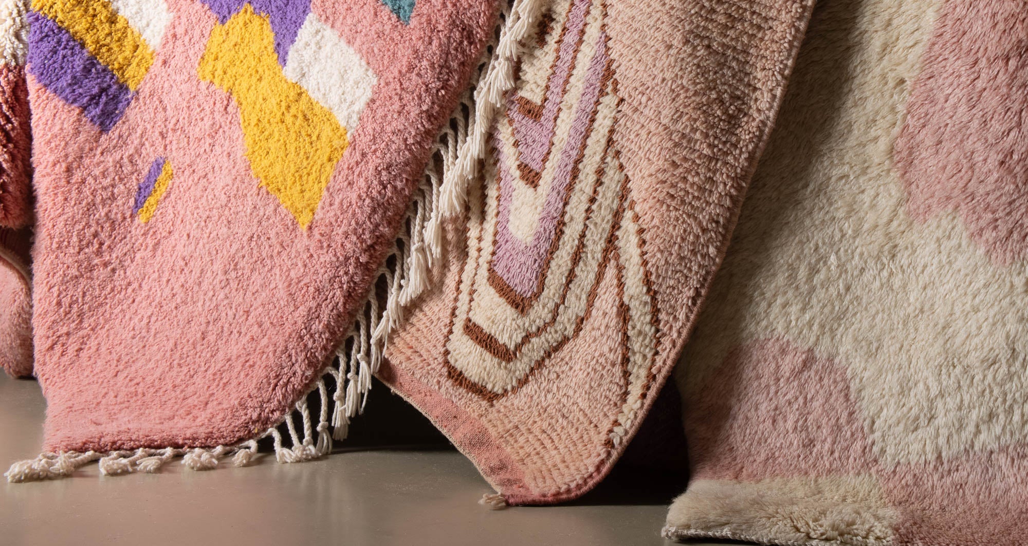 Pink Moroccan Rugs | Exclusive Collection – Benisouk