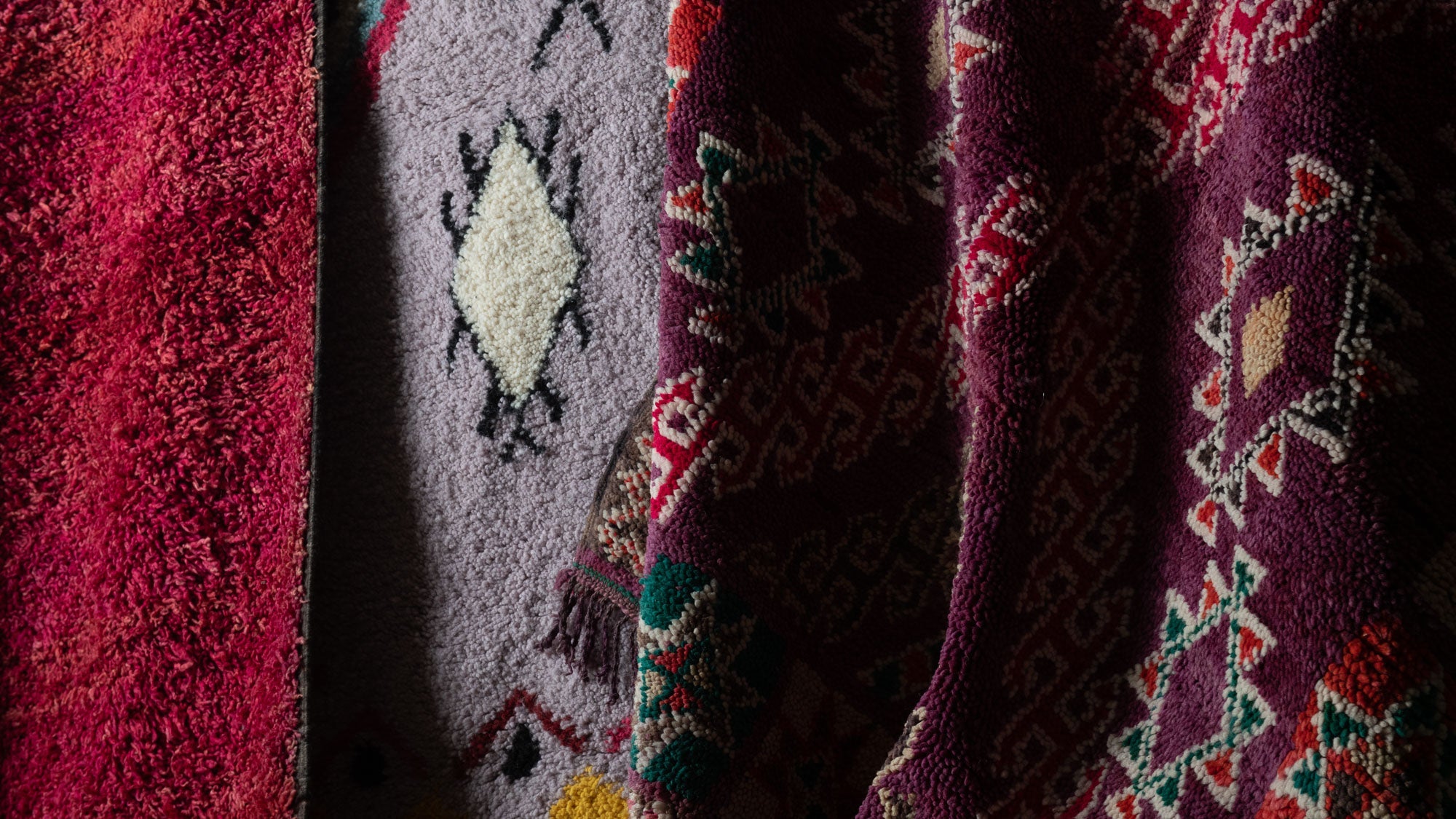 Purple Moroccan Rug | Exclusive Collection – Benisouk